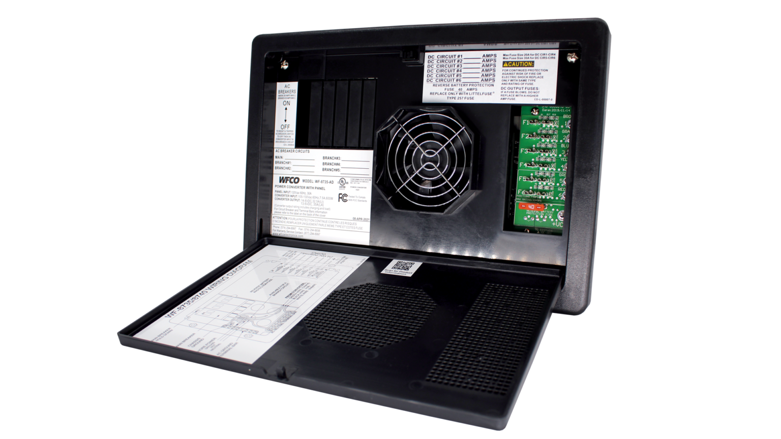 WF-8735 Power Center – WFCO Technologies