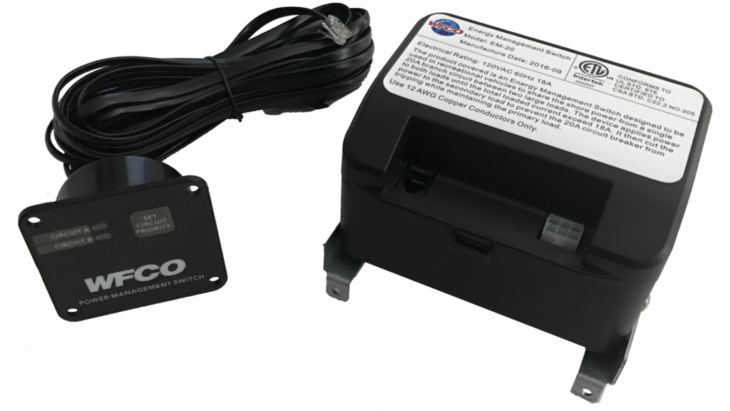 EM-20 Energy Management Switch – WFCO Technologies
