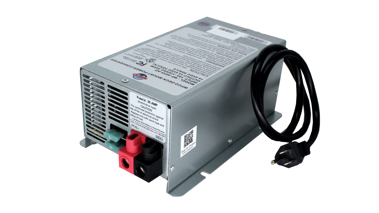 WF-9855-AD Deck Mount Converter Charger – WFCO Technologies